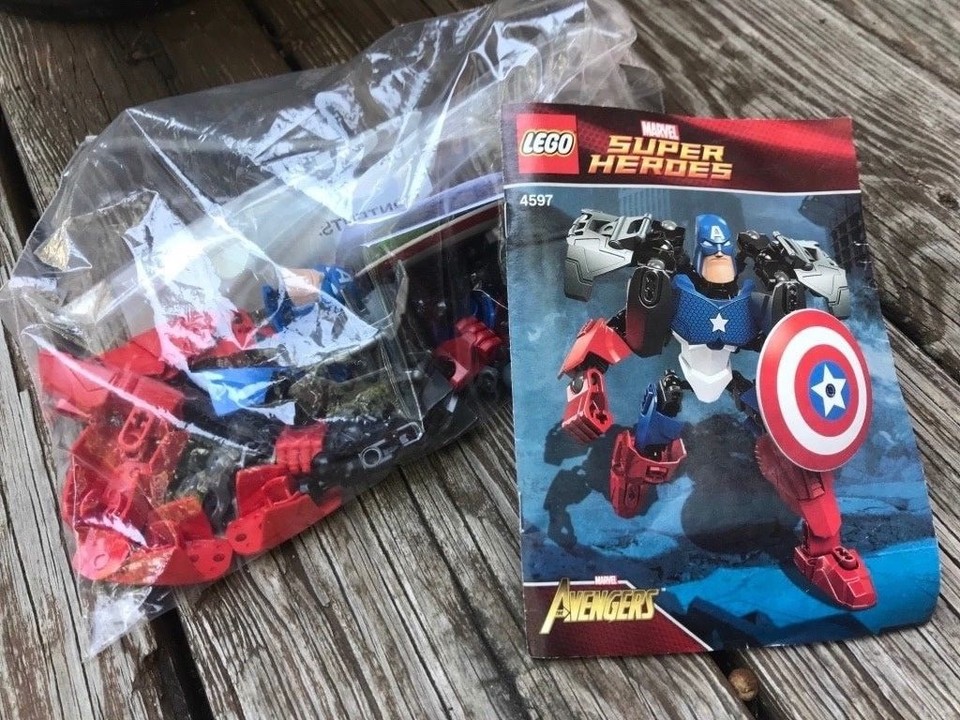 Lego (4597) Marvel Super Heroes - Captain America 673419166607| eBay