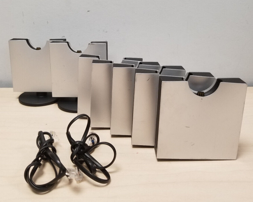 LOT 7 Jabra GN9120 GN9125 Wireless Headset DockW/2 STANDS NO AC-ADAPTER ...