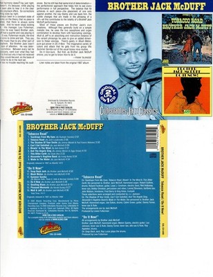 BROTHER JACK McDUFF - TOBACCO ROAD/DO IT NOW (CD 2000) *16 TRACKS* | eBay