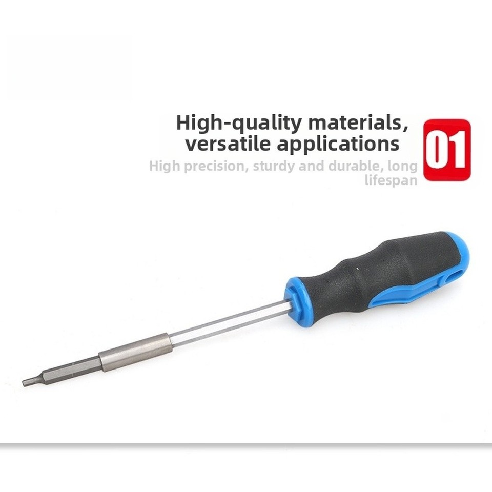 Extended Hex Screwdriver Handle Magnetic Tip Compatible with For 6 35mm ...