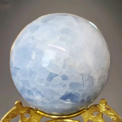 Natural Polished Blue Celestite Decorative Sphere 2.75" - USA | eBay