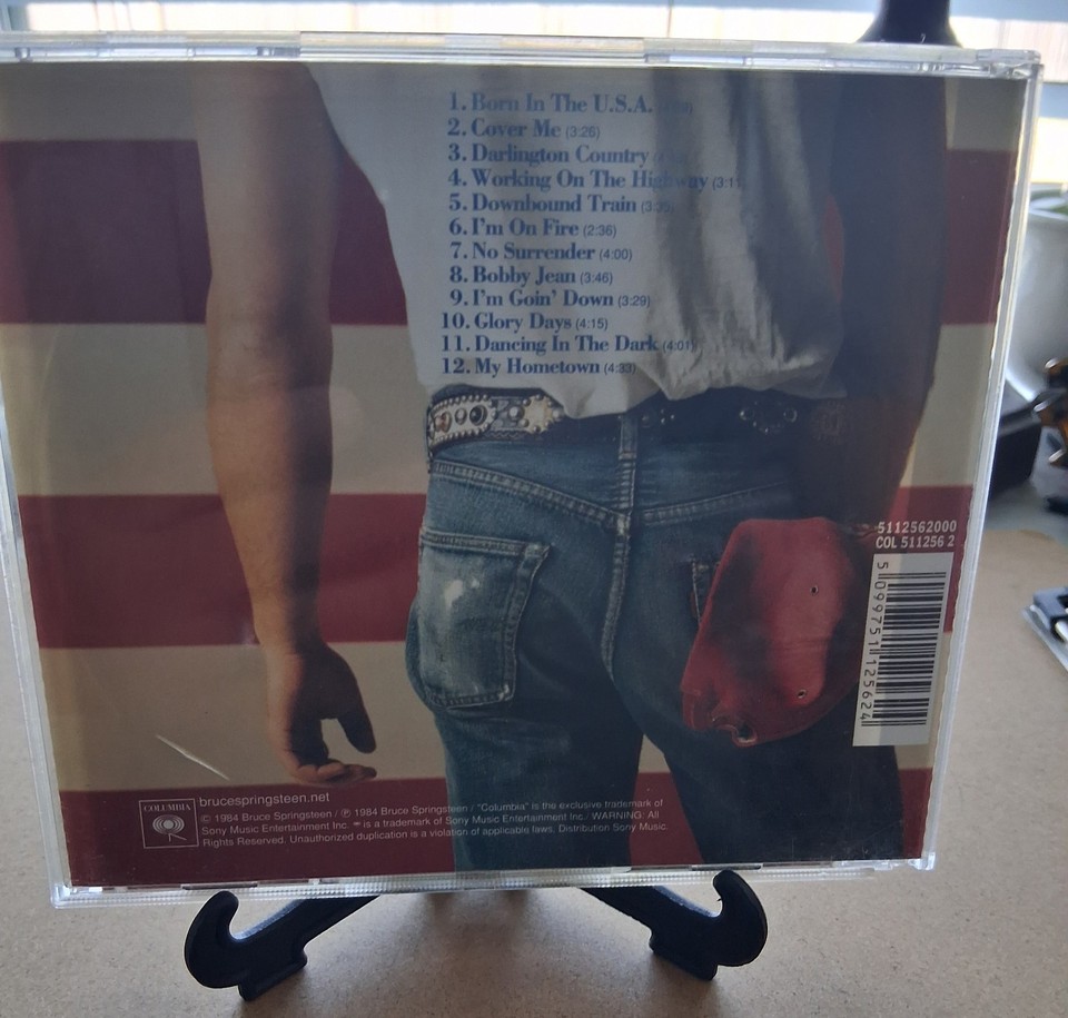 BRUCE SPRINGSTEEN CD Born in the USA - Glory Days, Cover Me - 1984 | eBay