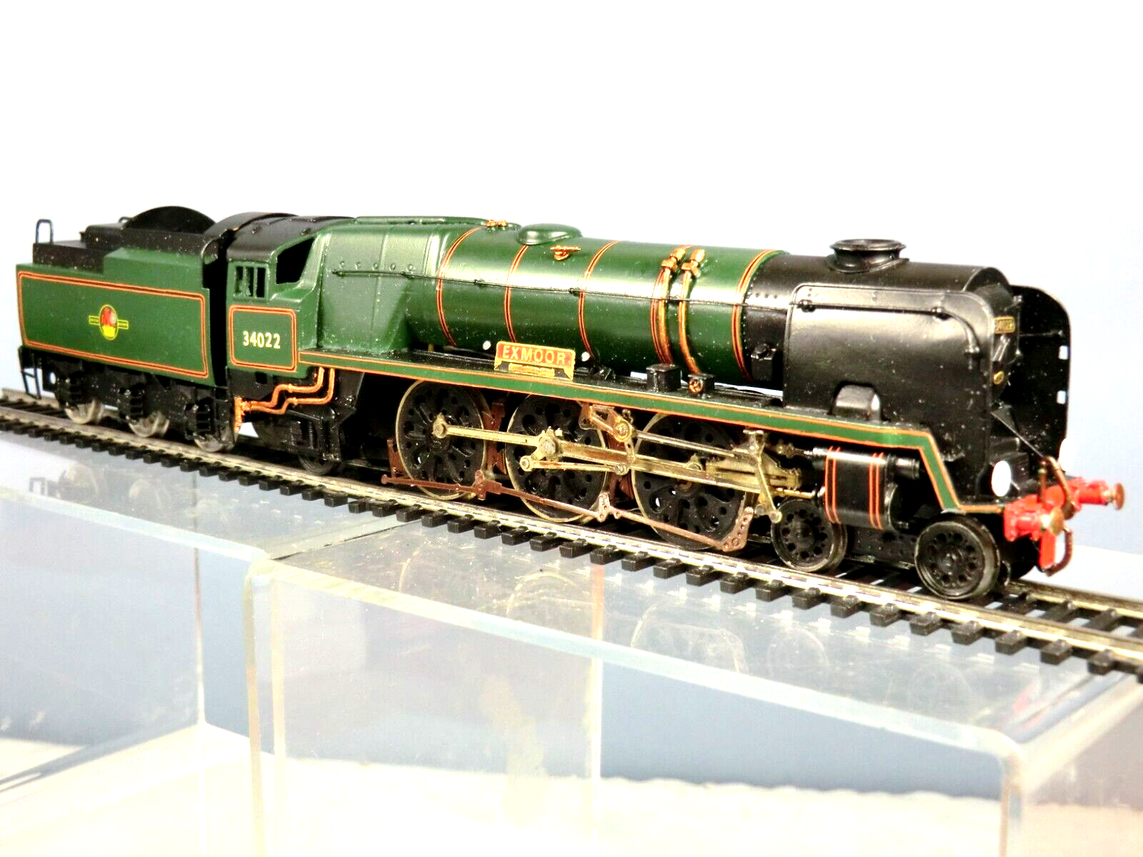 DJH FACTORY BUILT KIT BUILT WEST COUNTRY CLASS 4-6-2 No.34022 " EXMOOR ...