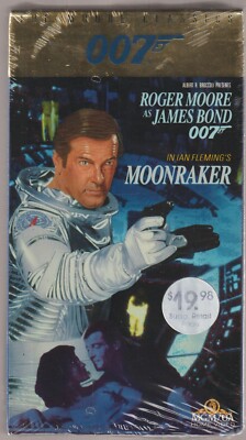 James Bond Roger Moore in Moonraker Ian Fleming VHS New Sealed | eBay