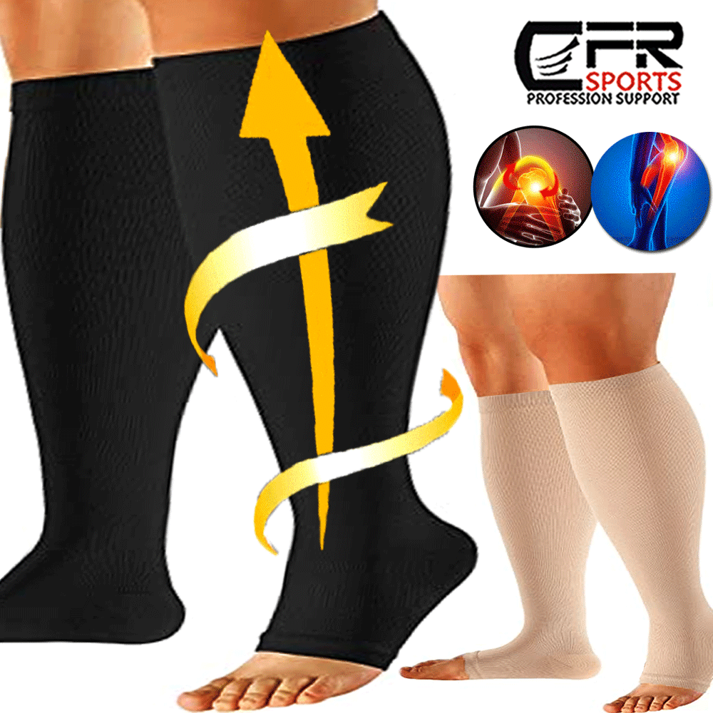 Plus Size Compression Socks 20-30 mmHg for Men Women XL-7XL Medical 20 ...