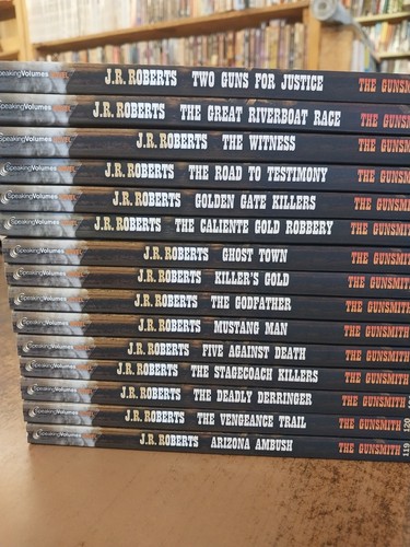 The Gunsmith Book Lot 15 By J.R Roberts #119-133 | eBay