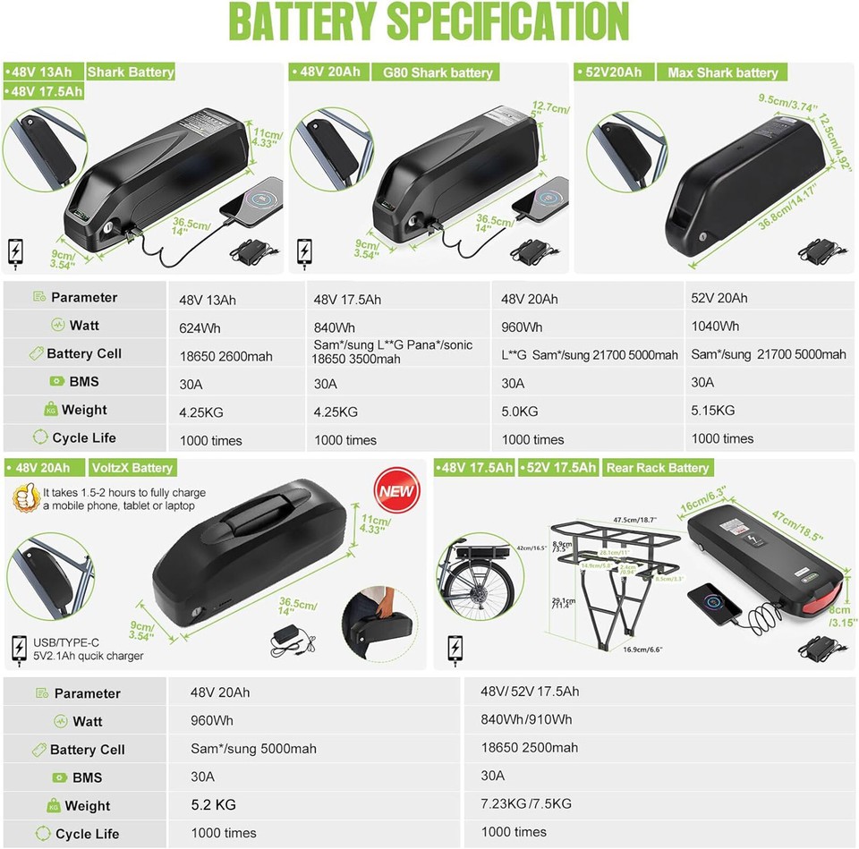 48V500W Bafang Electric Bicycle Rear Hub Motor V-Brake Wheel for ...