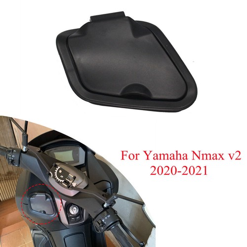 Black Side Charger Pocket Cover Replacement Durable For Yamaha Nmax v2 ...