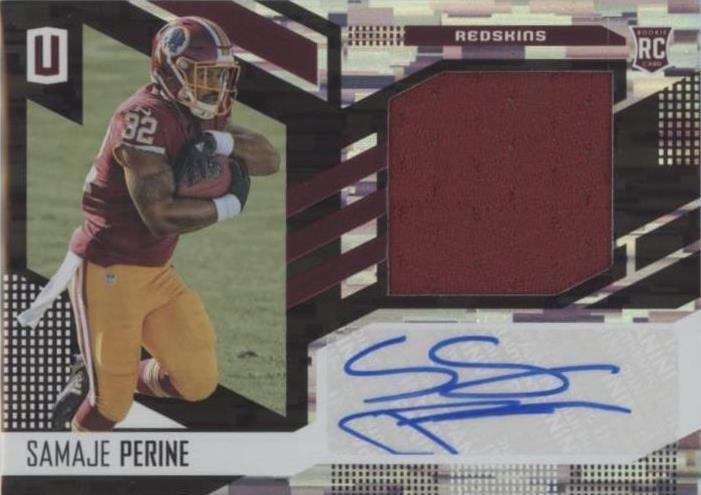 2017 Panini Unparalleled - RPS Rookie Jersey Autographs Samaje Perine ...
