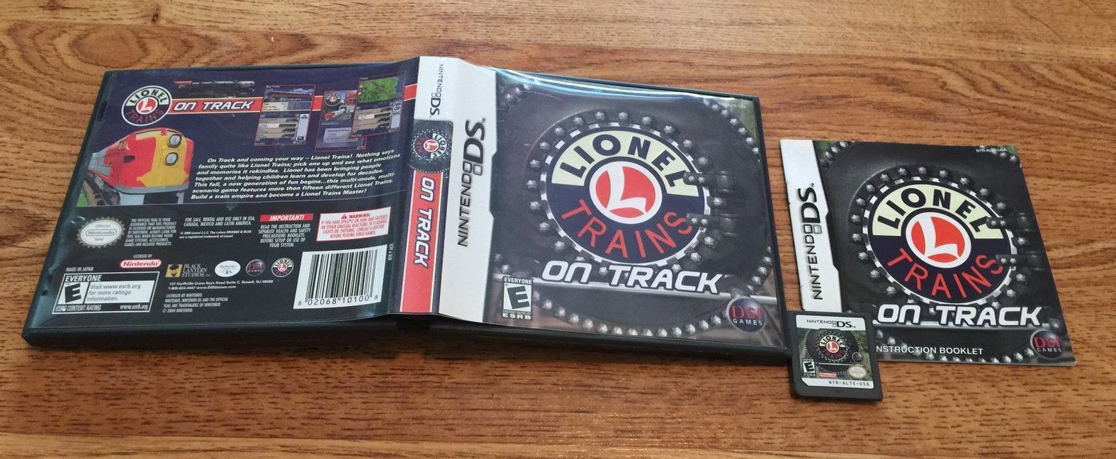 Nintendo DS Lionel Trains: On Track (Complete) [Rare] FREE Domestic ...