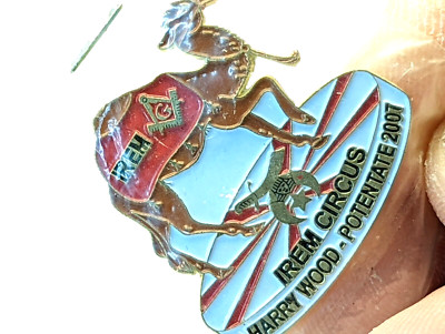 Masonic Irem Shrine Circus 2007 Camel Enamel IREM CIRCUS Lapel Pin ...