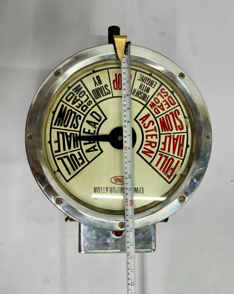 Osaka Japan Eiwa Electric Telegraph – Nautical Antique Aluminum Wall ...