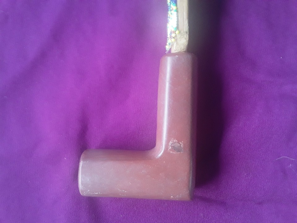 Catlinite Pipestone Native American Peace Pipe from Taos Pueblo, New ...