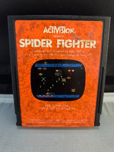 Spider Fighter Atari Video Game Activision Video Game Vintage | eBay