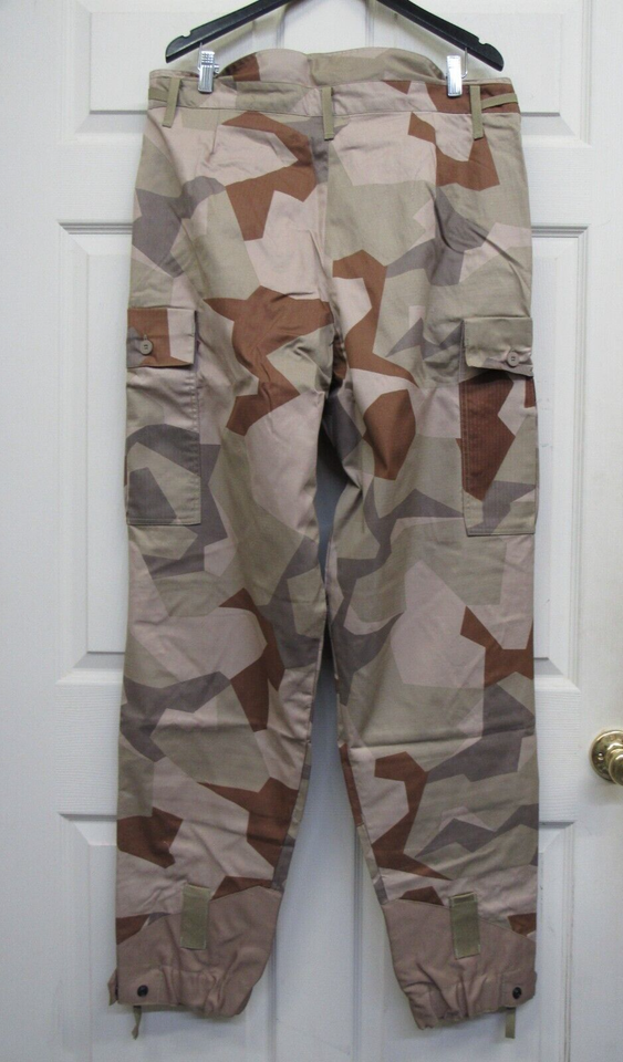 Swedish M90 Desert Camo Trousers Pants Combat M90K Desert Splinter ...