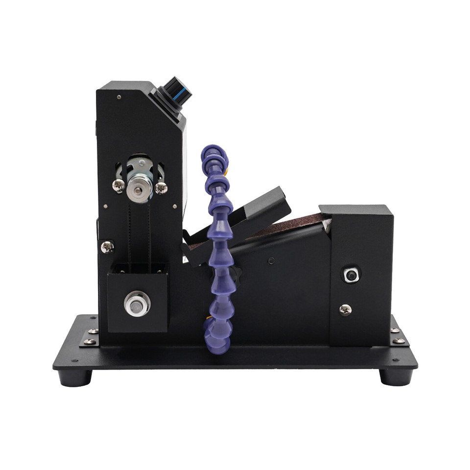Desktop Mini Belt Sander Grinder Blade Sharpener Tool Table DIY ...