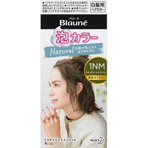 [LIESE BLAUNE] Natural Creamy Foam Bubble Hair Dye Kit 1NM Natural ...