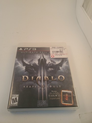Diablo III: Reaper of Souls Ultimate Evil Edition (PlayStation 3, 2014 ...
