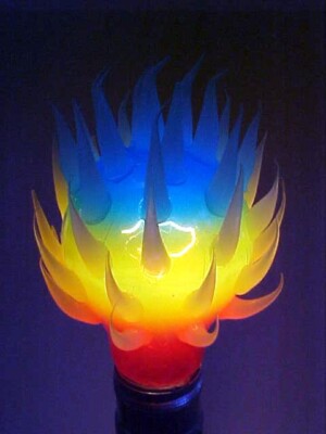 Sunbeam Mighty Bulb Rainbow Light Bulb Silicone Spike | eBay