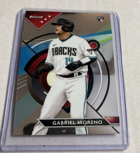 2023 Topps Finest #89- GABRIEL MORENO Rookie RC Card. | eBay