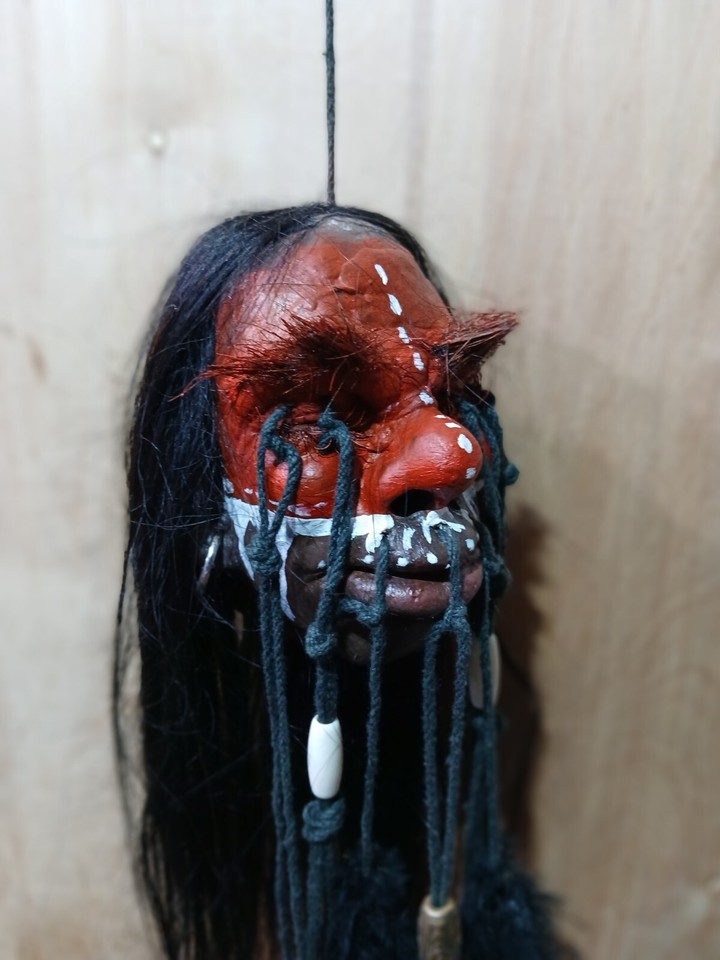 ~ HAND CRAFTED SHRUNKEN HEAD ~ | eBay
