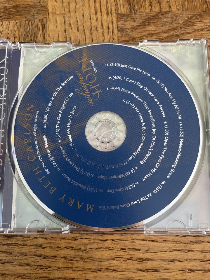 Mary Beth Carlson Whisper Hope CD 764513908221| eBay
