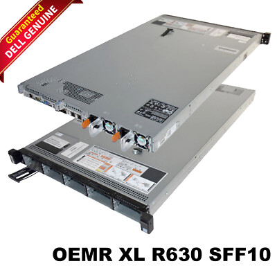 DELL PowerEdge R630 Server 10SFF Ethernet RJ-45 24 DIMM Slots OEMR XL ...