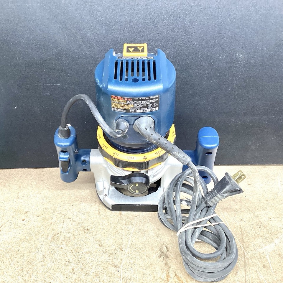 Ryobi R161 Fixed Base Corded Router Cut On Cord | eBay