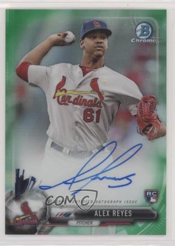 2017 Bowman Chrome Rookie Retail Green Refractor /99 Alex Reyes #CRA-AR ...