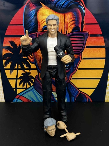 WWE Mattel Monday Night Wars Eric Bischoff Wrestling Action Figure | eBay