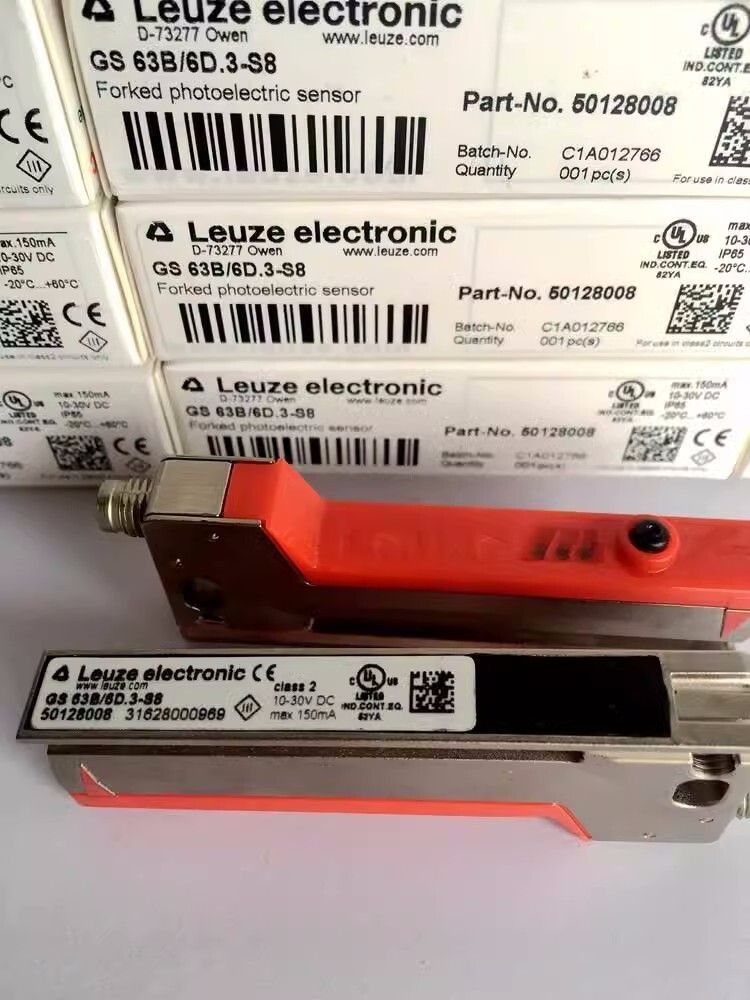 1pcs LEUZE Slotted Switch Label Sensor GS 63B/6D.3-S8 | eBay