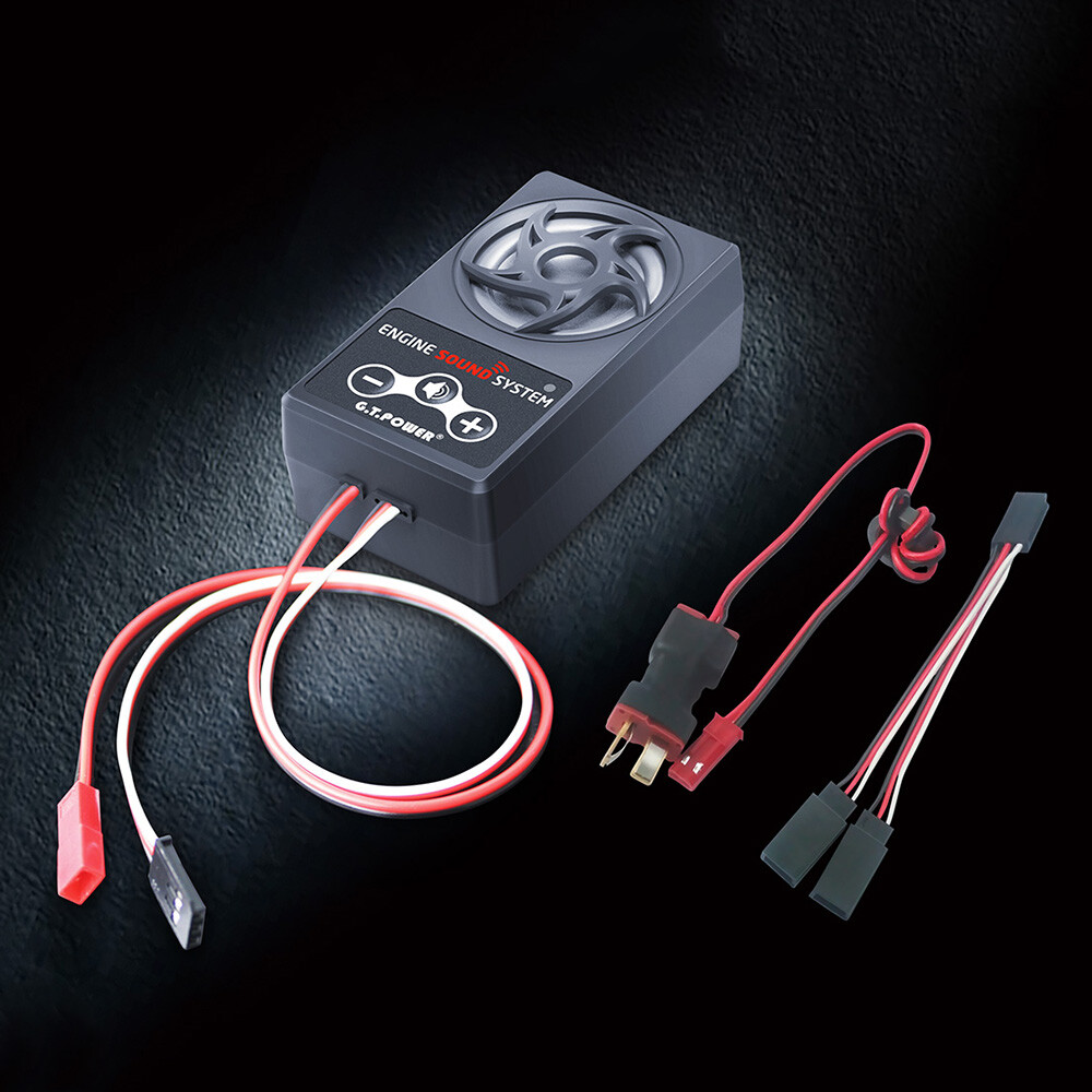 RC Car Engine Sound Simulated System with 58 Sounds for 1/10 RC Crawler ...