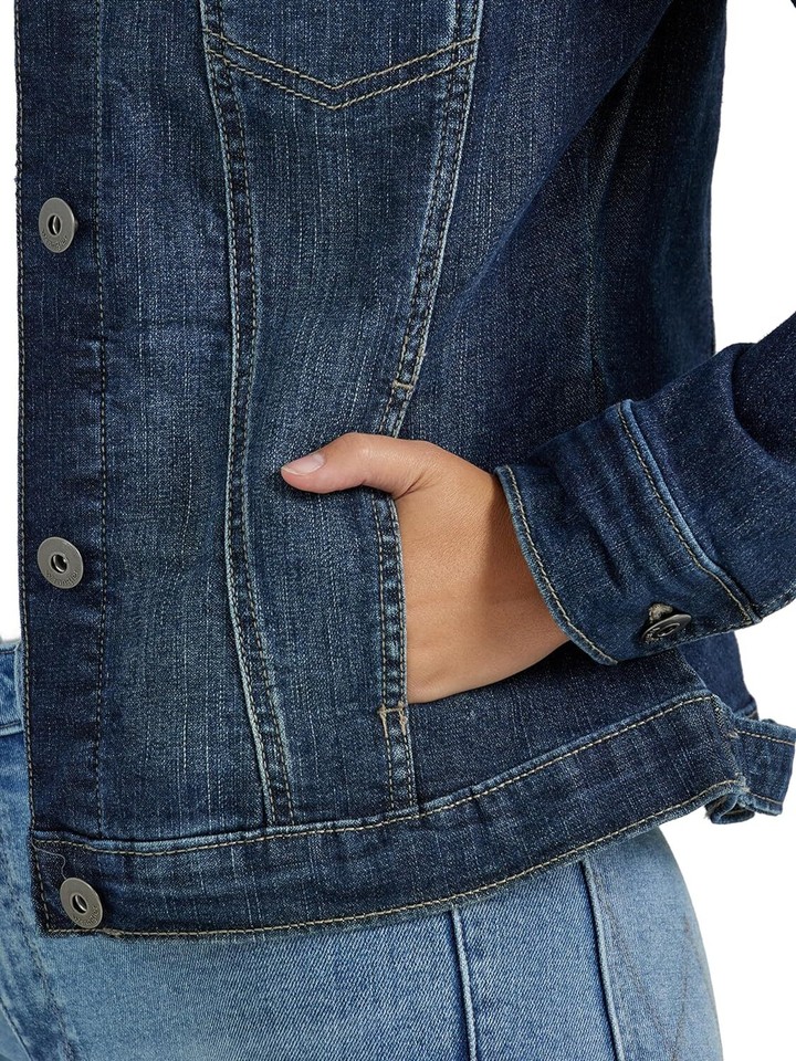 Wrangler Authentics Women's Stretch Denim Jacket | eBay