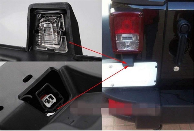 Crown 68064720AA License Plate Bracket for 2007-2016 Je for sale online ...