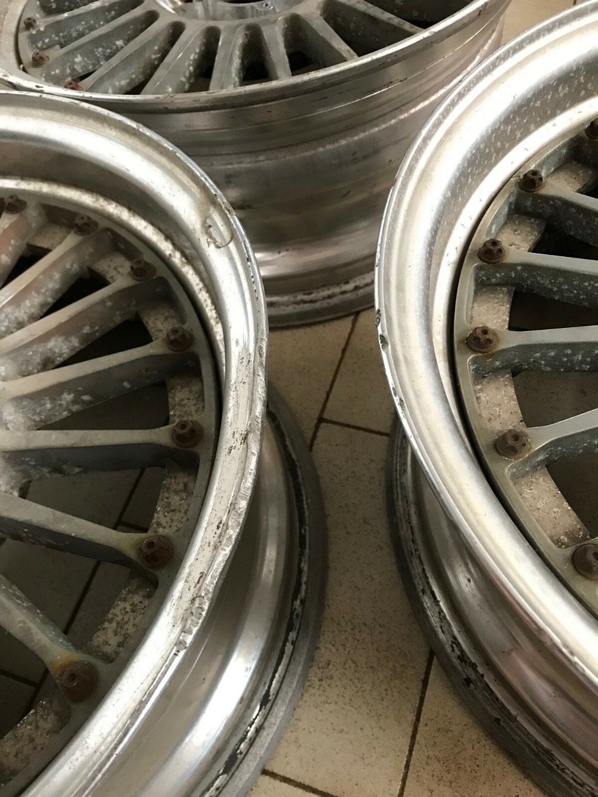 JDM WORK Ewing 2 II fins 15" rims wheels for ae86 mesh ta22 datsun ta23 ...