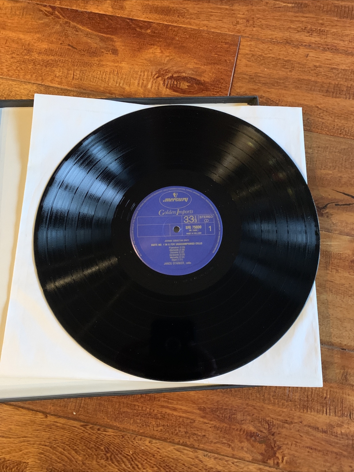 Bach Complete Six Suites For Cello Janos Starker Vintage Vinyl Lp ...