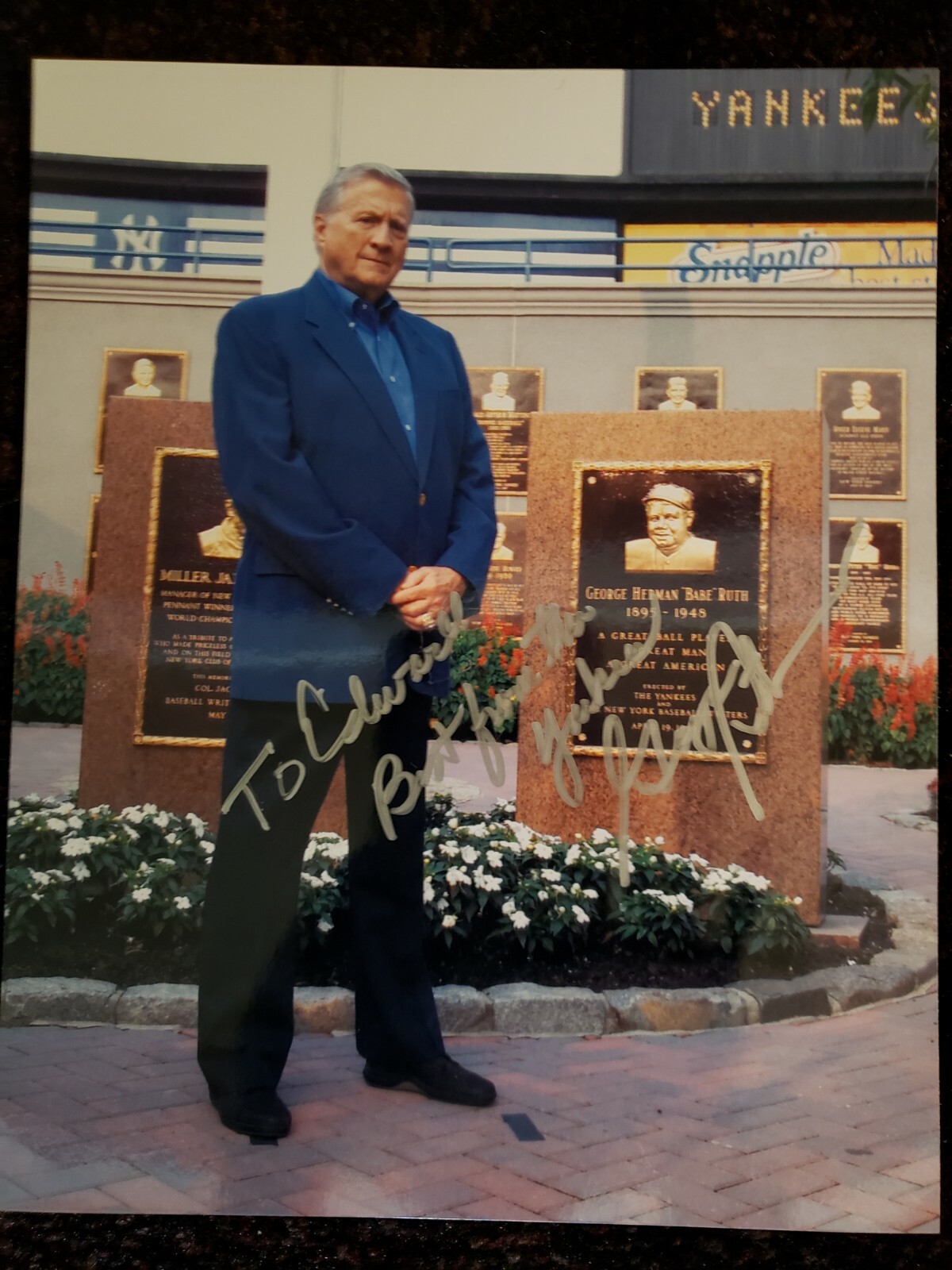 George Steinbrenner Authentic Autographed 8x10 photo | eBay