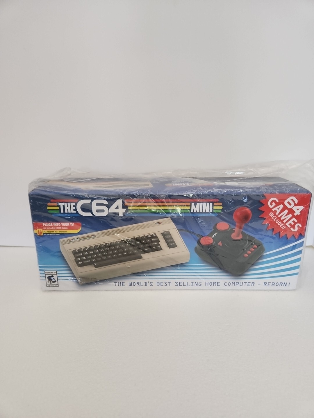 The C64 Mini Retro Console with 64 Built-in Games & 8 Button Joystick ...