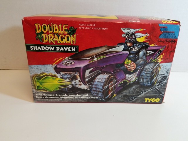Vintage RARE 1993 Double Dragon Shadow Raven Vehicle TYCO for sale ...