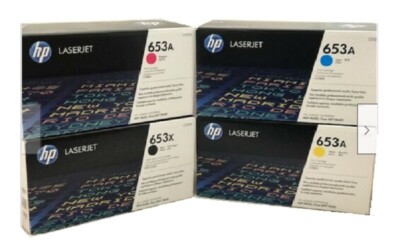 Original Toner HP LaserJet Enterprise M680 F Z DN MFP / 653X 653A ...