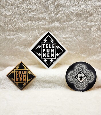Telefunken Microphones 3 Sticker Set | eBay