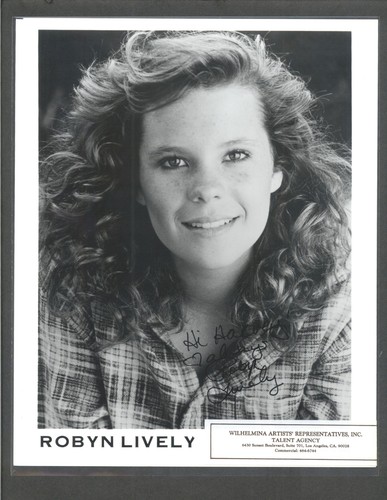 Robyn Lively - Signed Autograph Headshot Photo - Karate Kid Part - Twin ...