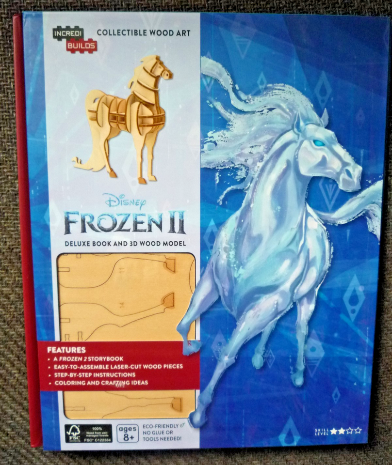 Lot 3 INCREDI BUILDS Book + 3D Models: STAR WARS, DISNEY FROZEN II ...