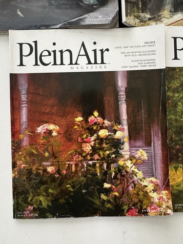 Plein Air Magazine Painting Art Guide 5 Issues December 2014 ...