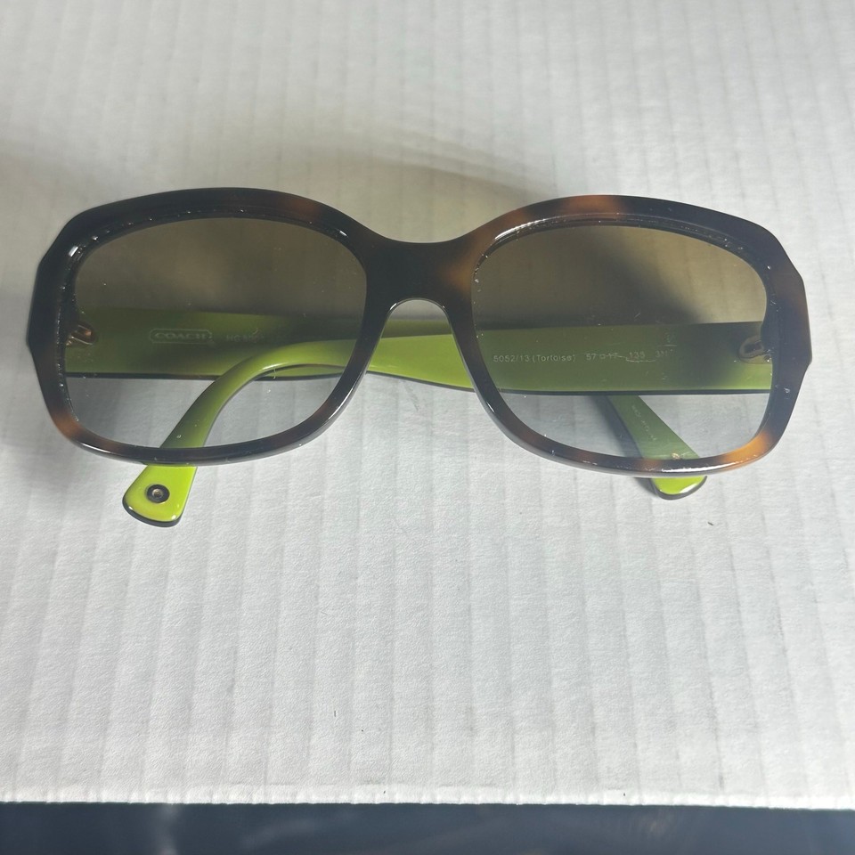 Coach HC8001 Emma 5052/13 Tortoise Sunglasses 57-17-135 Rx Ready ...