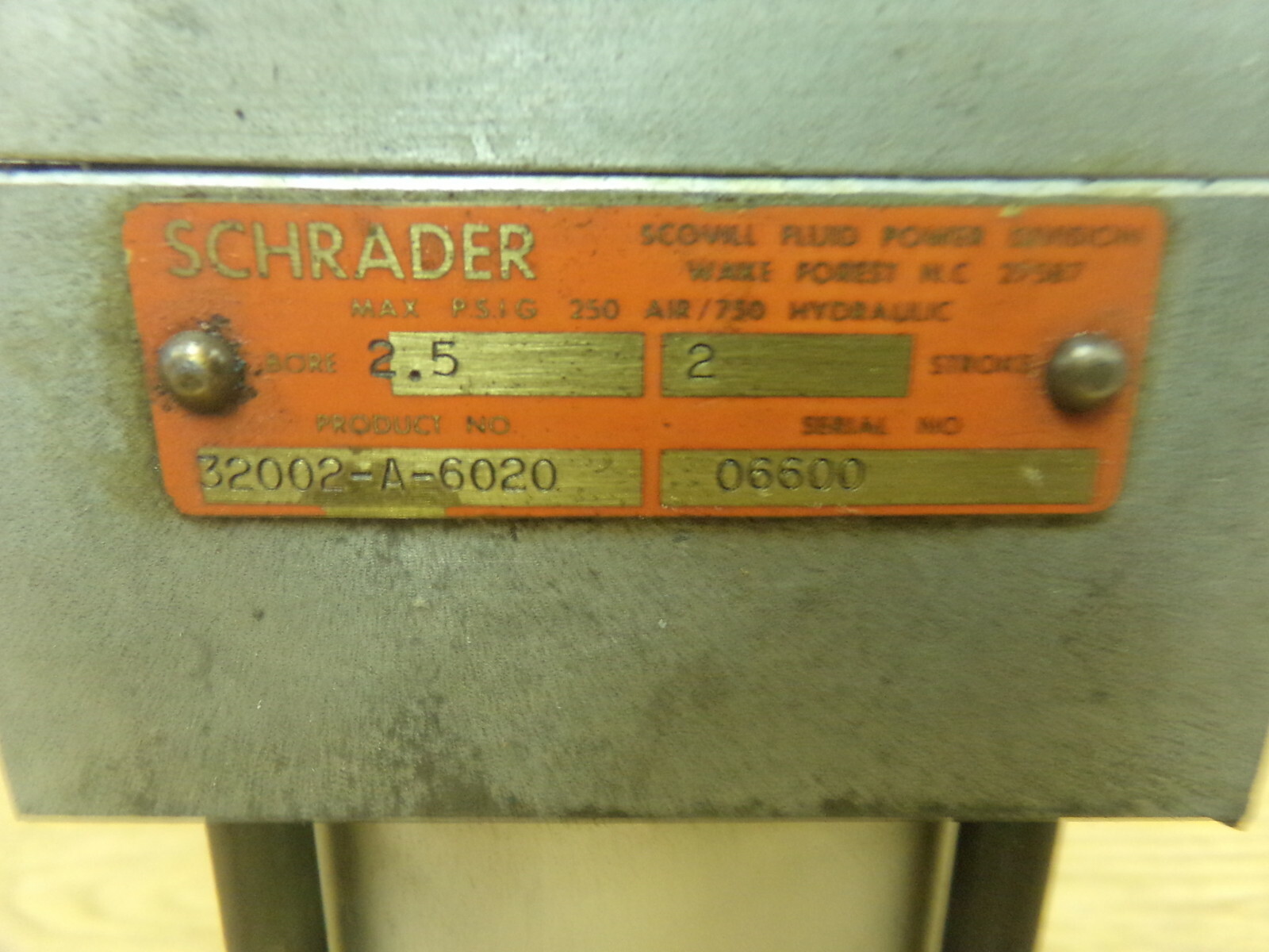 Schrader 32002-A-6020 *FREE SHIPPING* | eBay