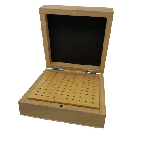 Burr Shank Organizer Stand Drill Bit Holder Storage Wood Handy Block ...