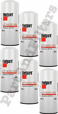 Fleetguard LF14000NN Oil Filter Cummins 4367100 (PACK OF 6) | eBay