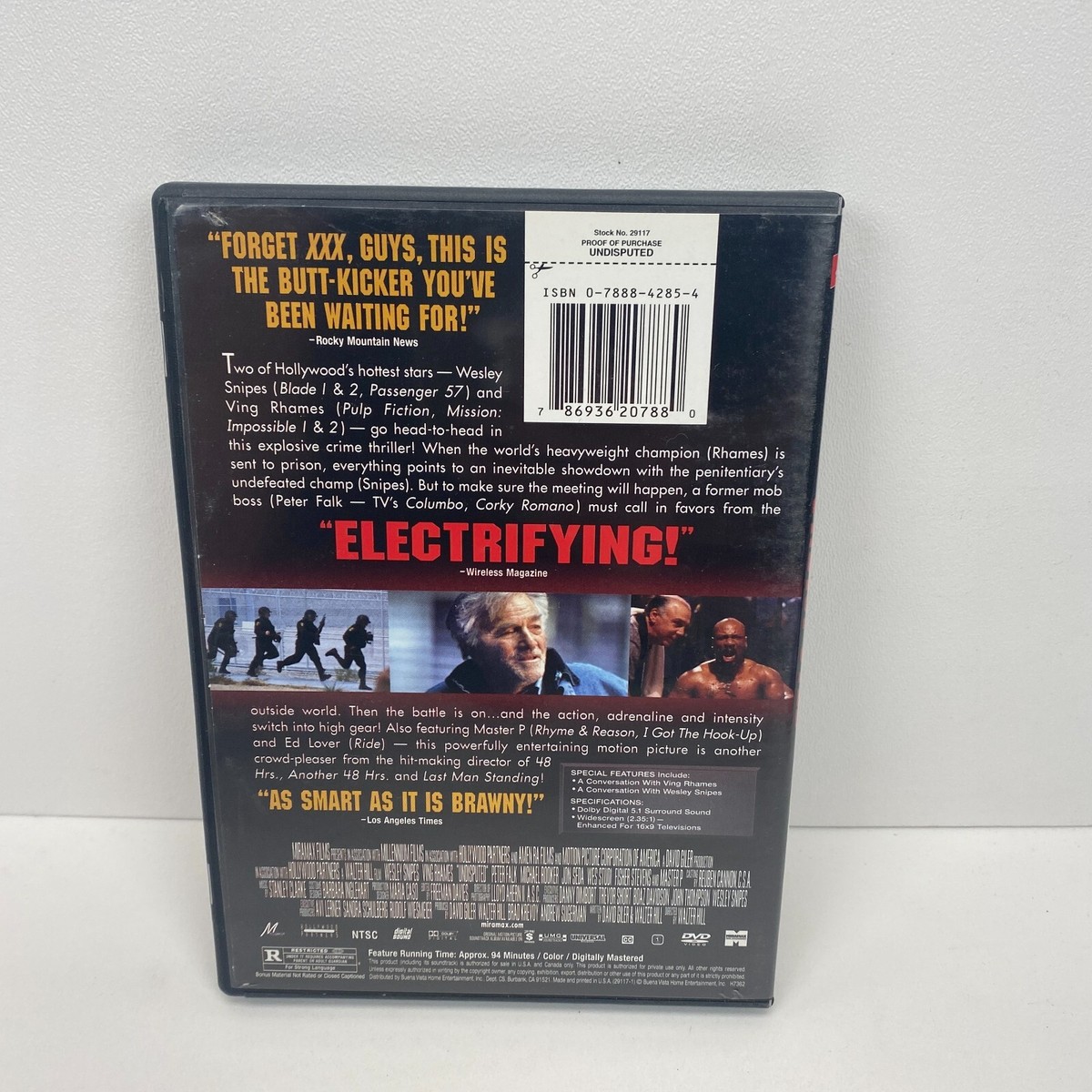 Undisputed 1 Dvd Cover