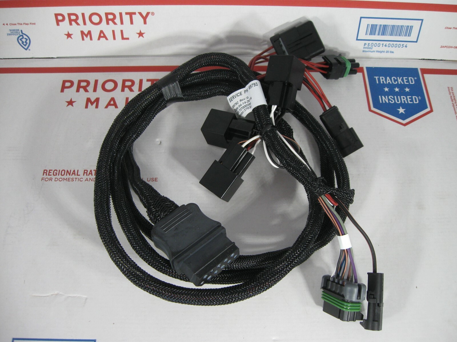 WESTERN FISHER BLIZZARD SNOWEX PLOW 11-PIN WITH RELAYS LIGHT WIRE ...